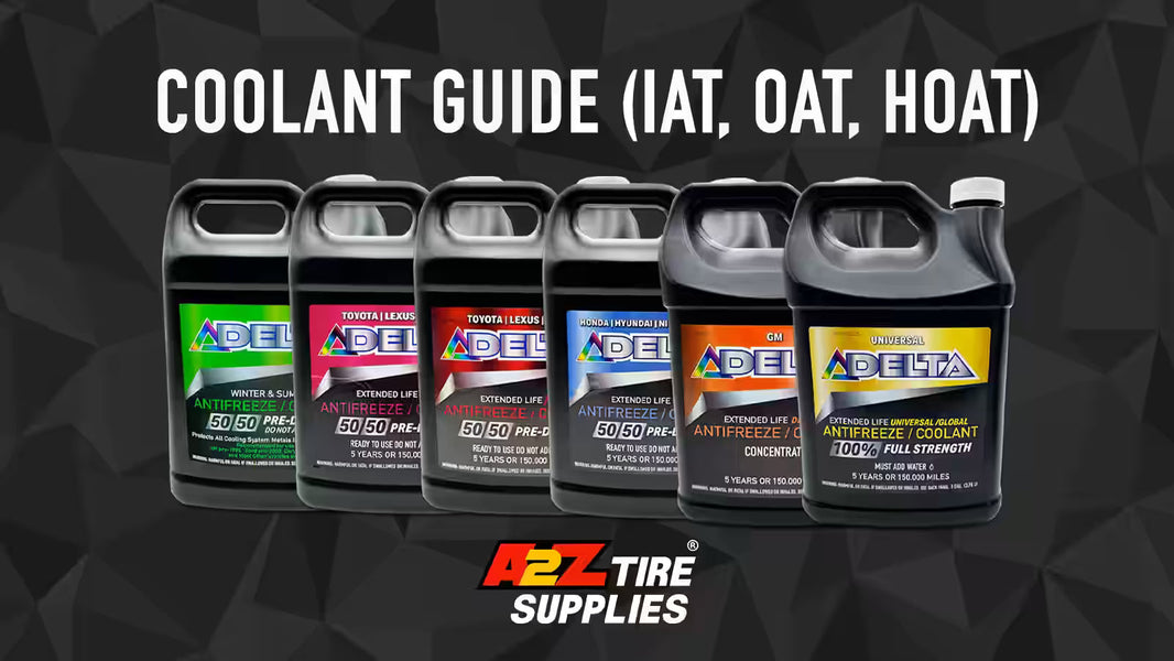 Antifreeze Colors Explained (IAT, OAT, HOAT Guide) | A2Z Tire Supplies