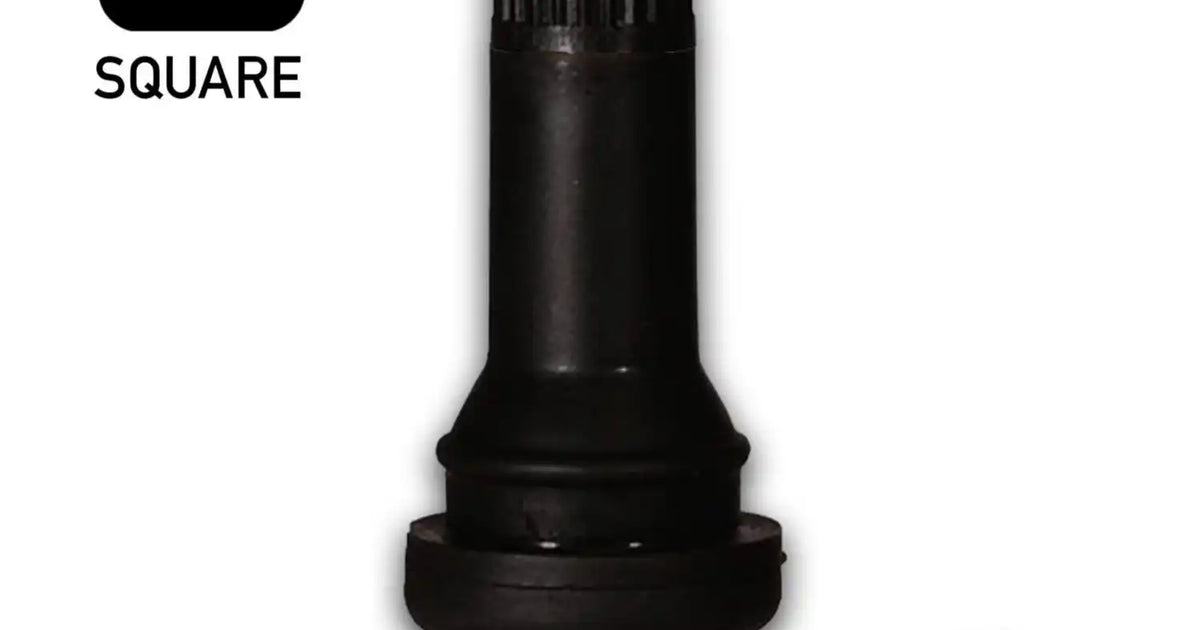 A2Z8925 Square Key Rubber TPMS Snap-In Tire Valve Stem Fits Jeep, Ram,