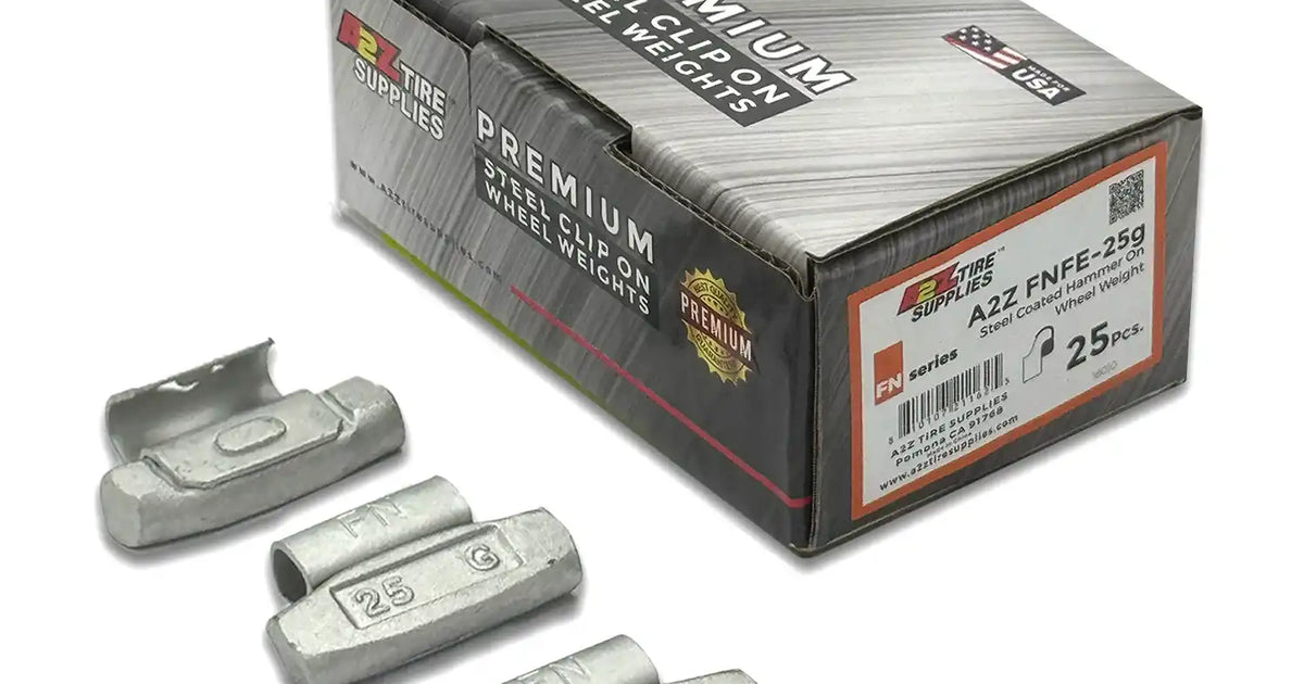 FN 25g Steel Clip-On Wheel Weights | Japanese Alloy | 25 PCS